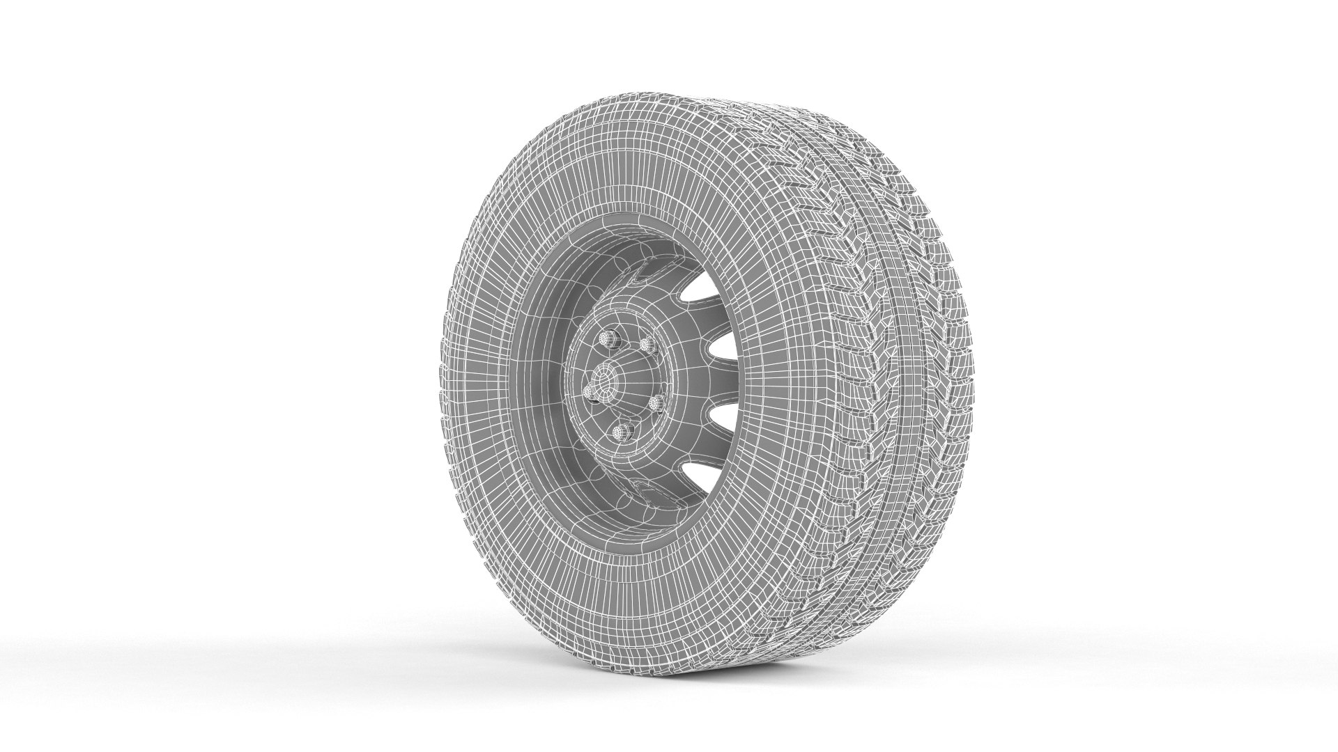 3D car wheel model - TurboSquid 1703065