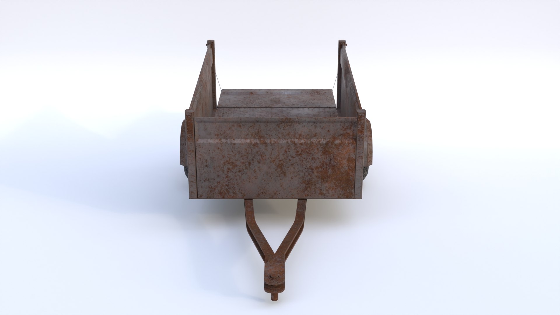 Rusty Trailer 3D - TurboSquid 2092826