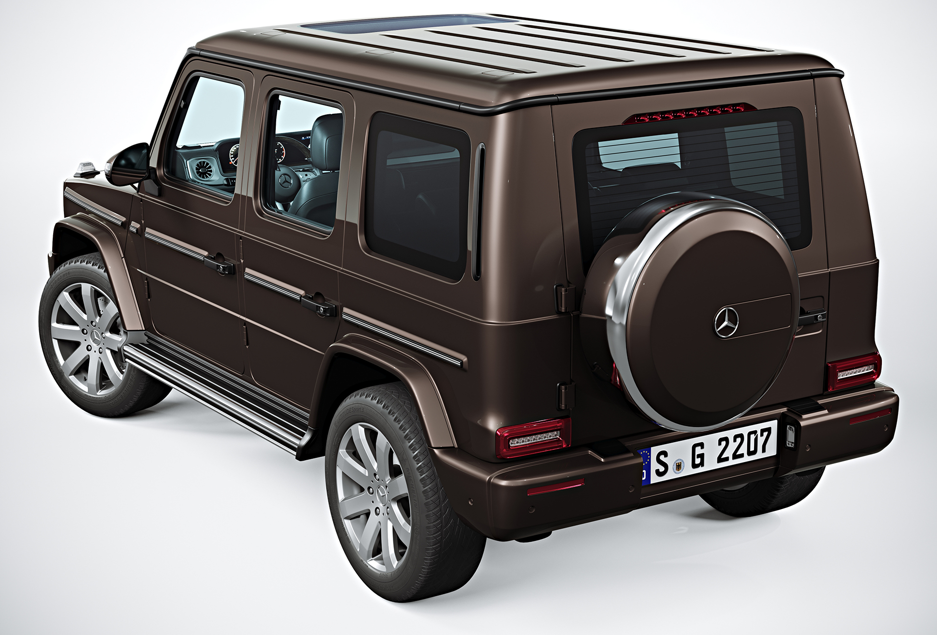 2019 mercedes-benz g-class 3D model - TurboSquid 1278651