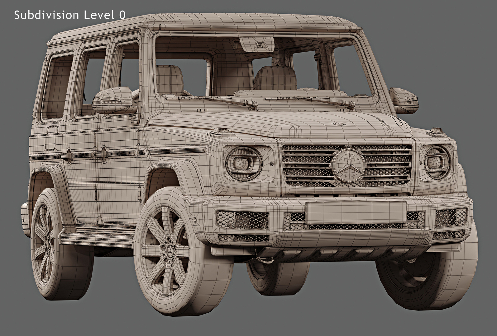 2019 mercedes-benz g-class 3D model - TurboSquid 1278651