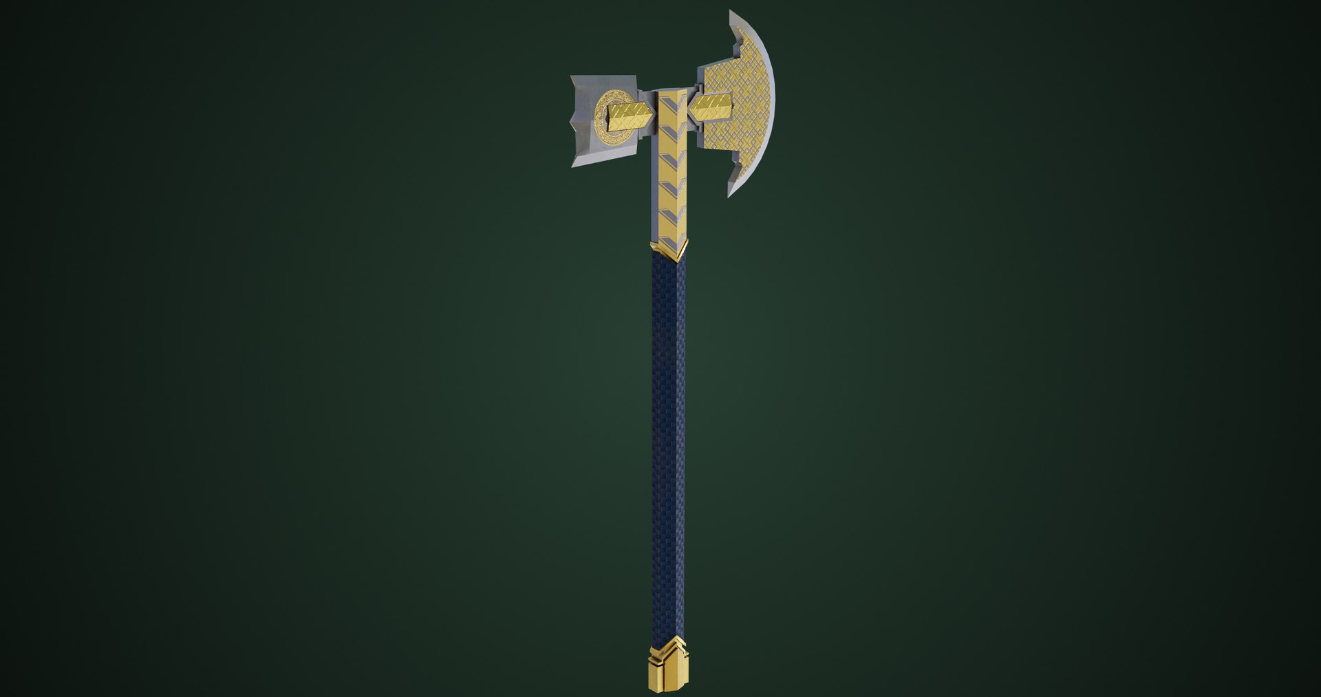 Battle Hammer 05 All PBR Unity UE V-Ray Textures Included 3D ...