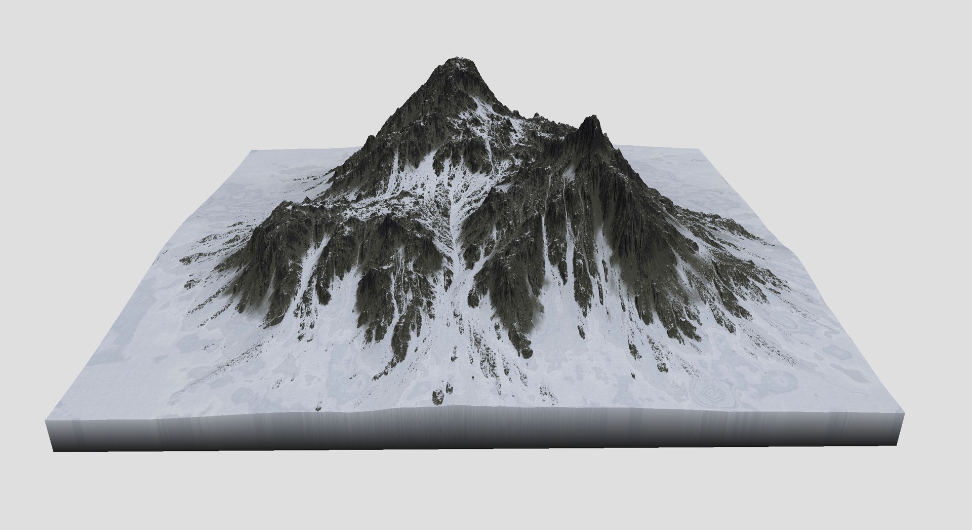 3D terrain maps model - TurboSquid 1627686