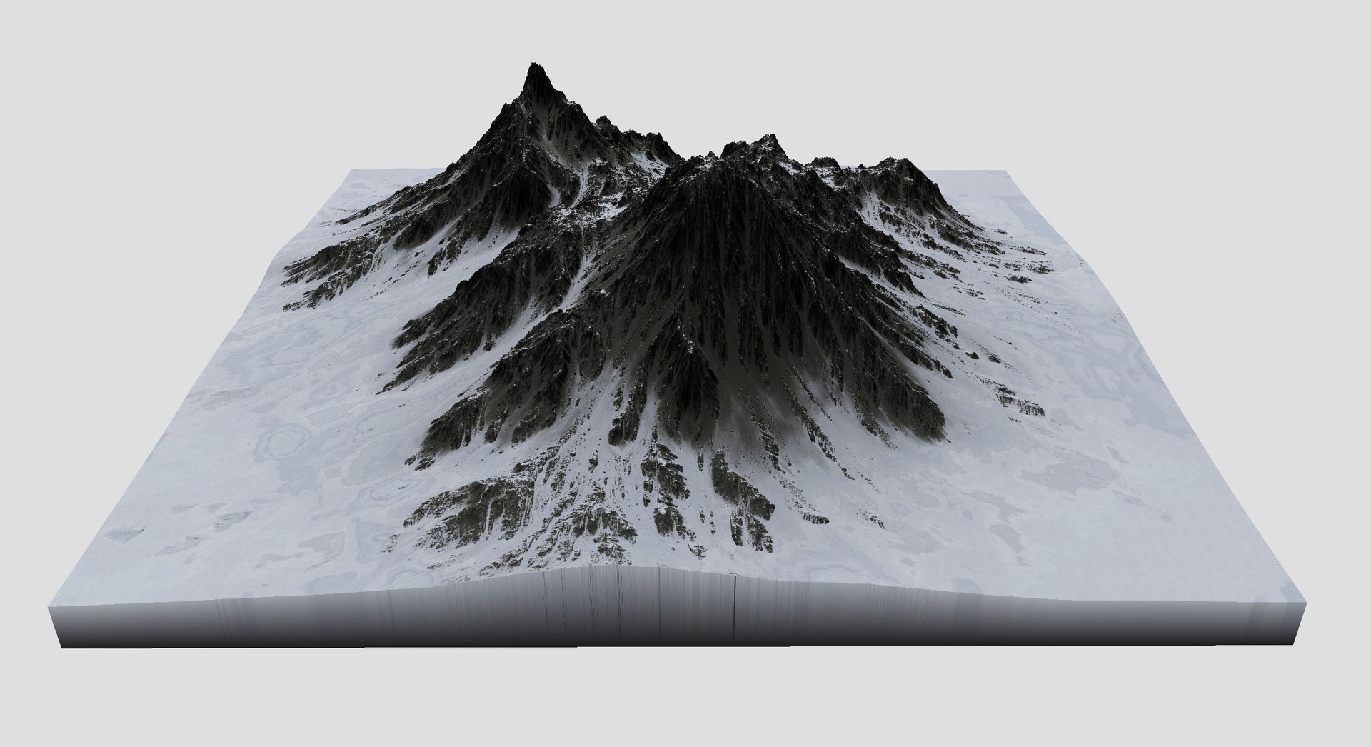 3D terrain maps model - TurboSquid 1627686