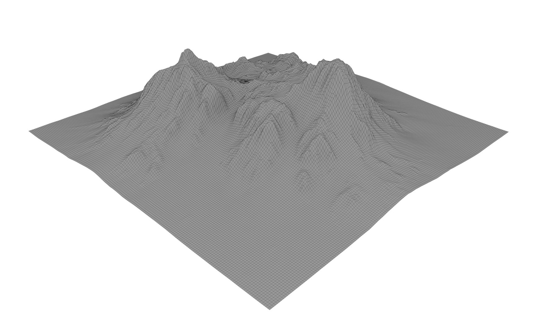 3D terrain maps model - TurboSquid 1627686
