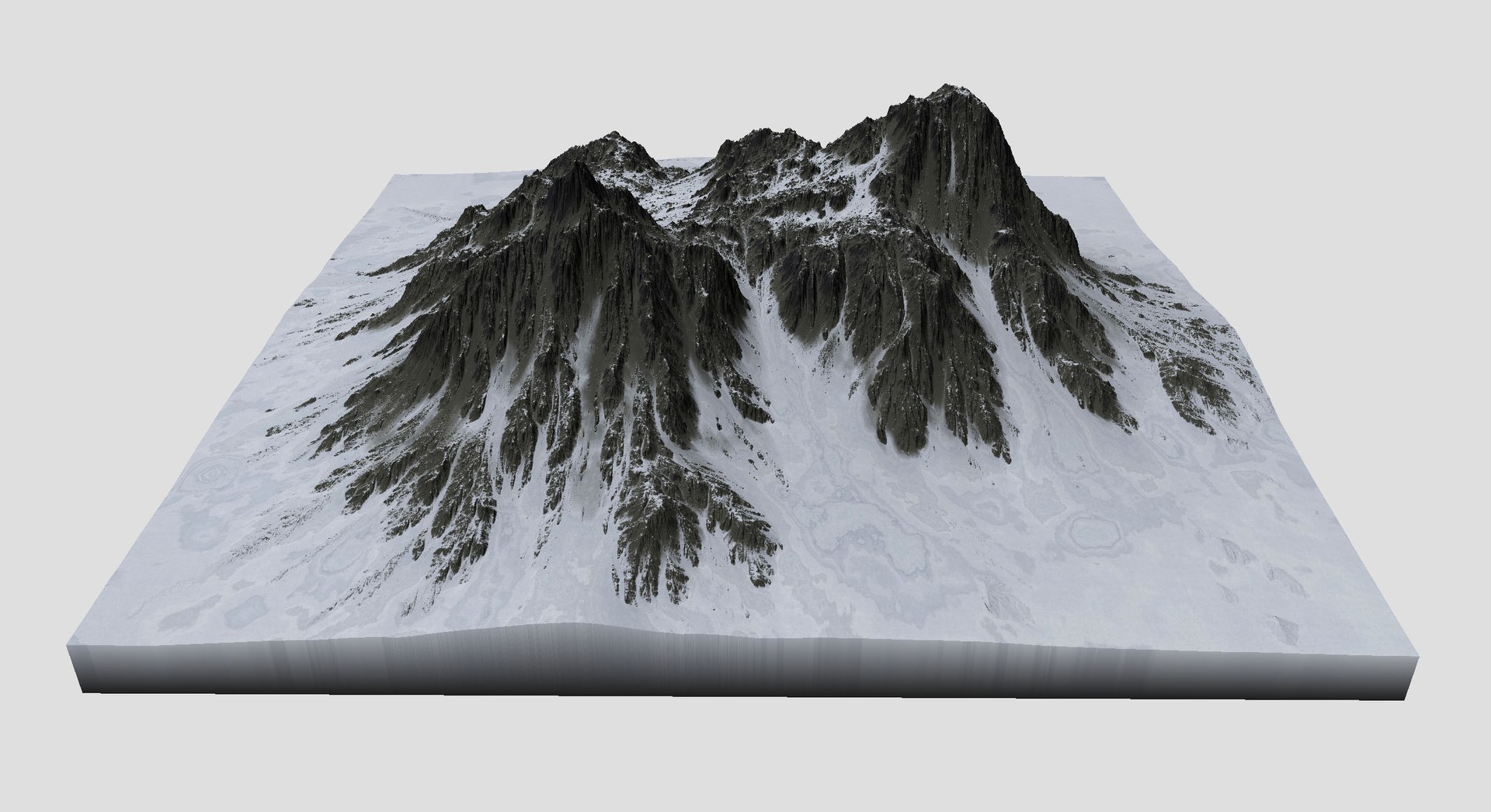 3D terrain maps model - TurboSquid 1627686