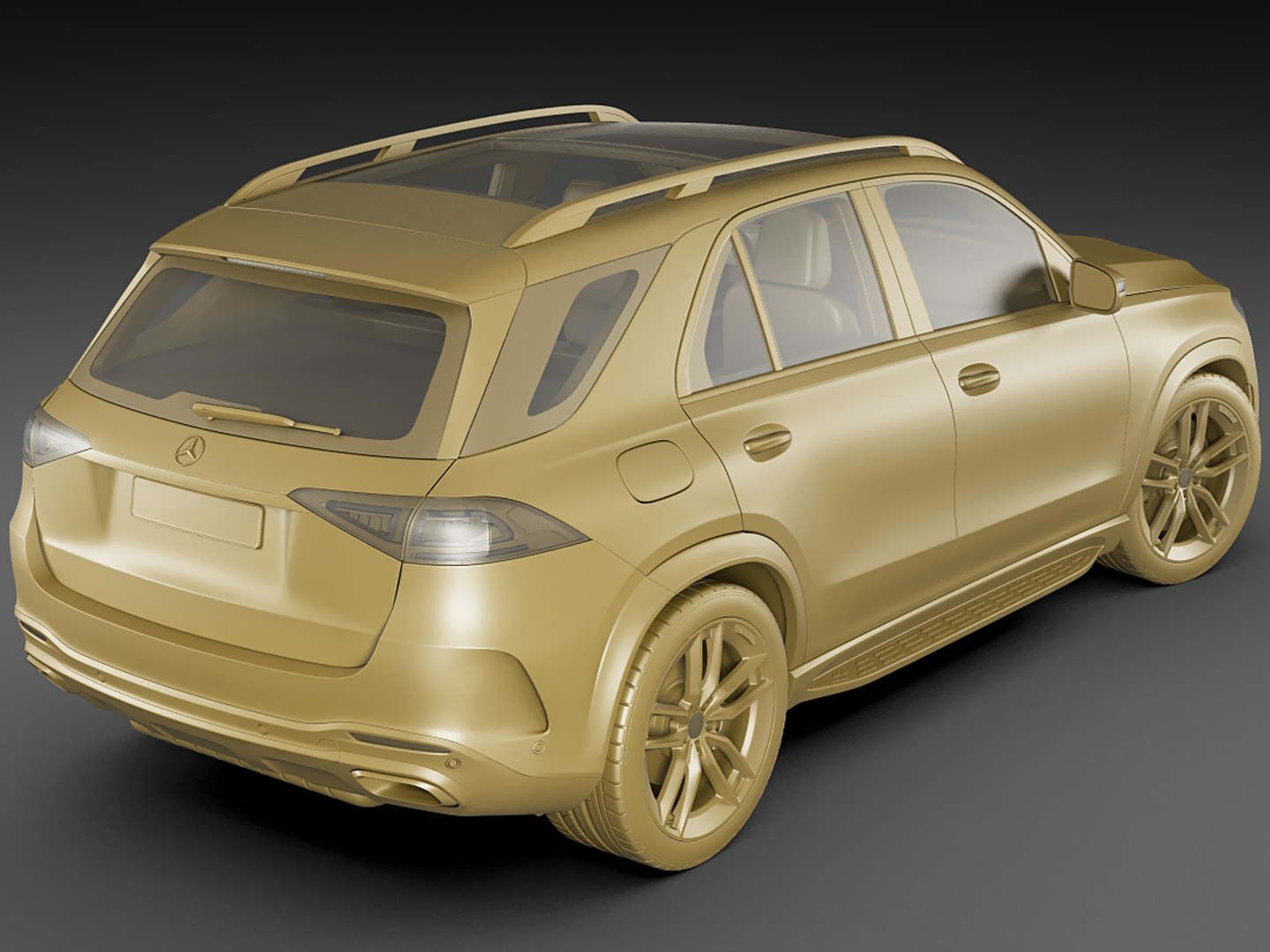 Gle 2020 Amg Model - TurboSquid 1356956