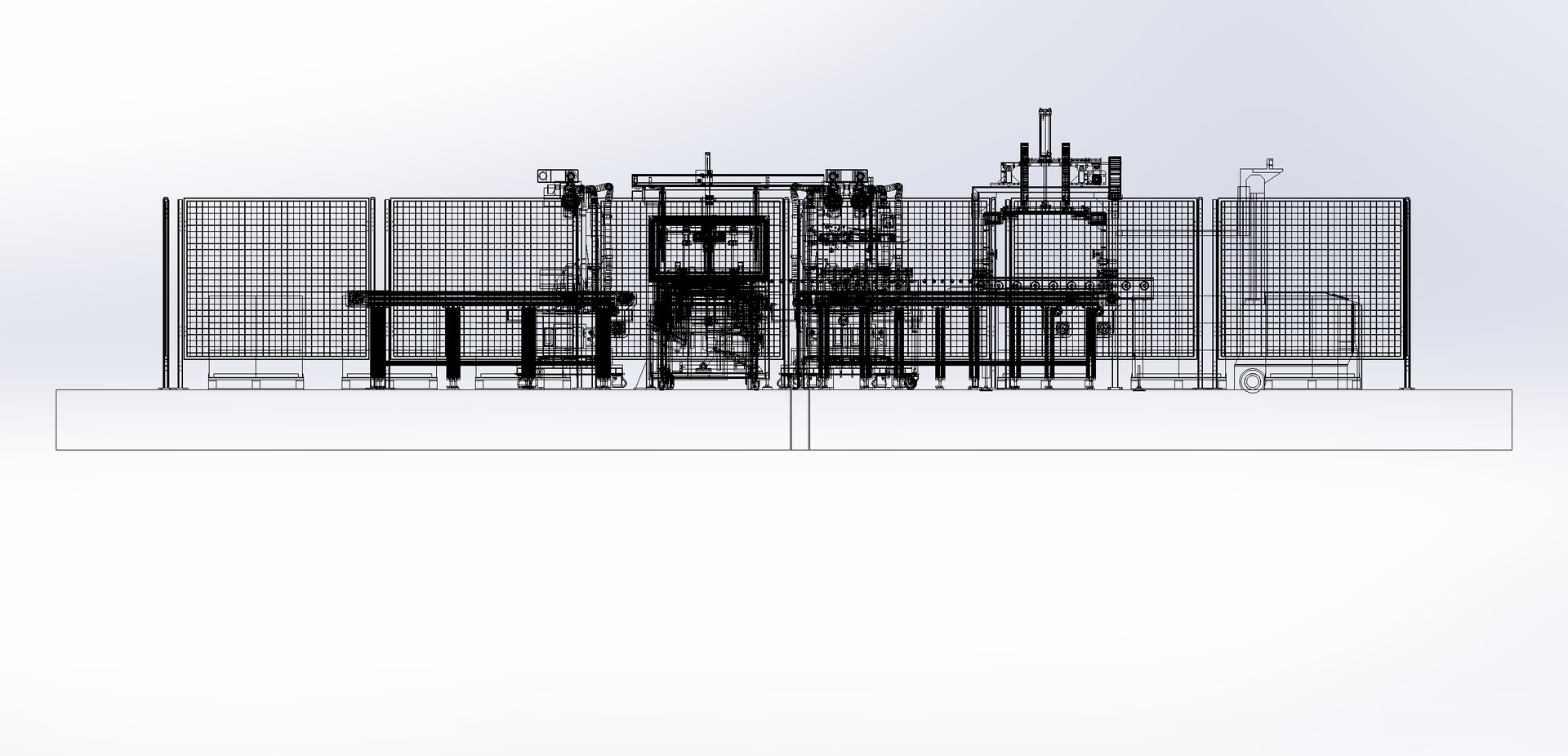 Carton Production Line 3D Model - TurboSquid 1975455