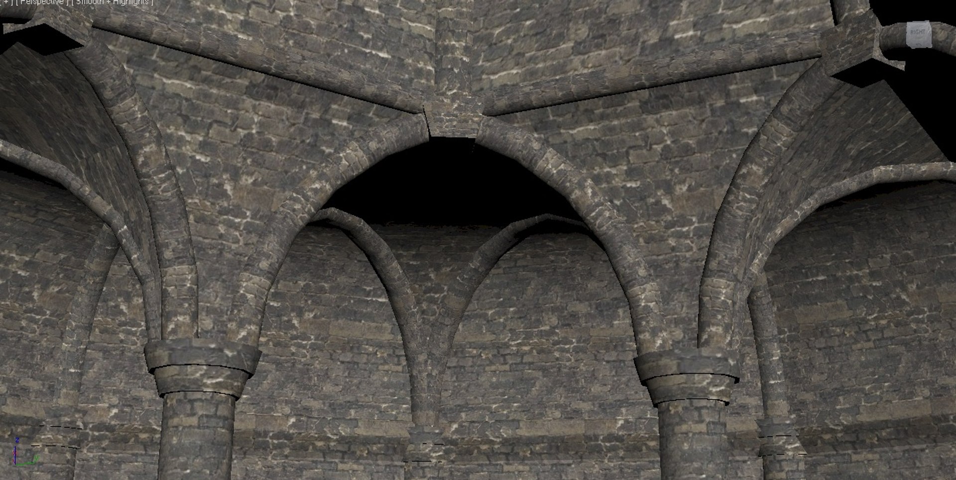 Circular Castle 3d Model