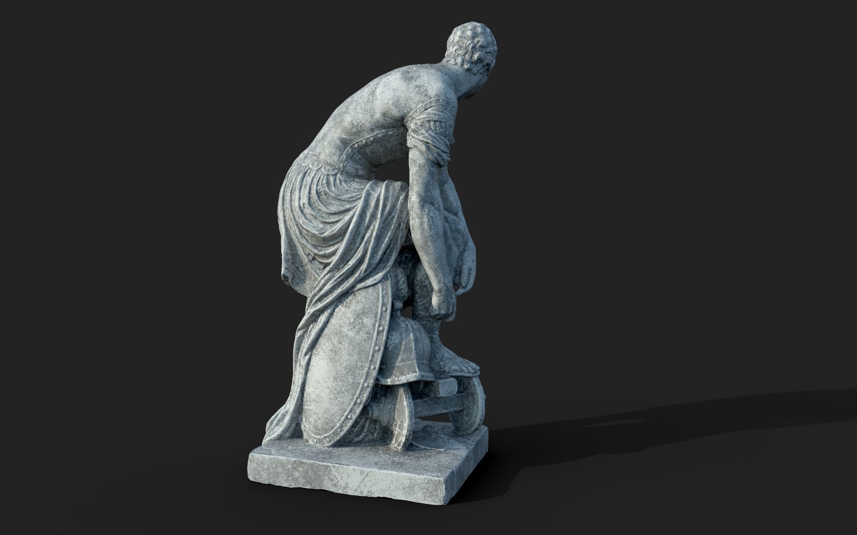 Lucius Statue 3D Model - TurboSquid 1546117