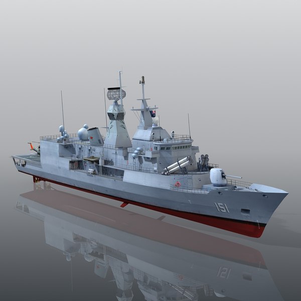 Anzac 클래스 프리깃 HMAS Arunta FFH 151 (2) 3D 모델 - TurboSquid 1029706