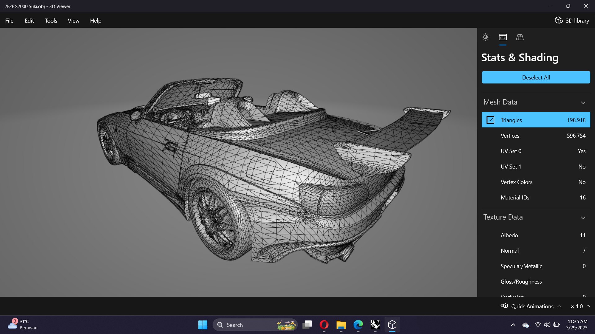 2 Fast 2 Furious Suki Veilside Honda S2000 Model - TurboSquid 2384024