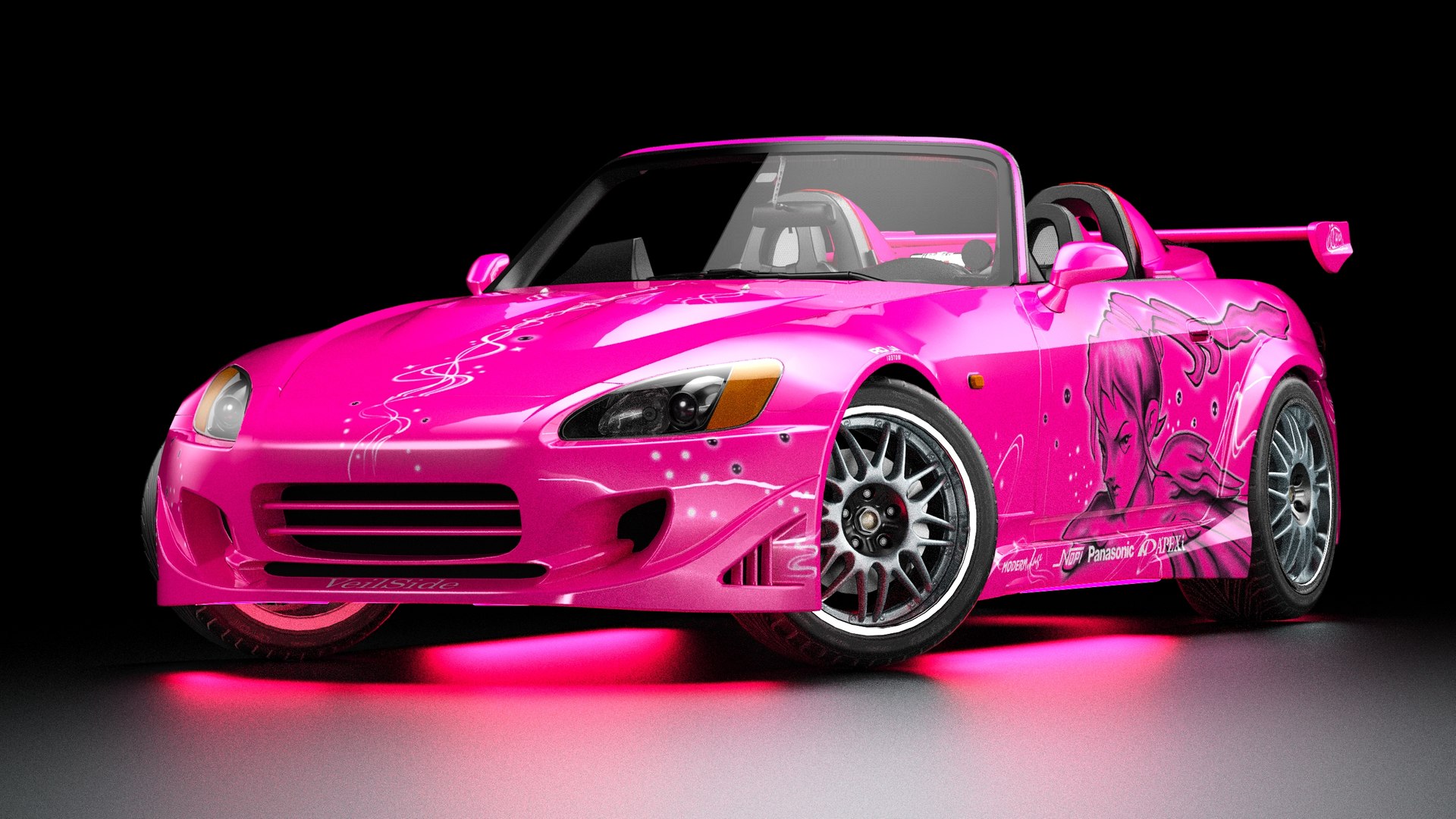2 Fast 2 Furious Suki Veilside Honda S2000 Model - TurboSquid 2384024