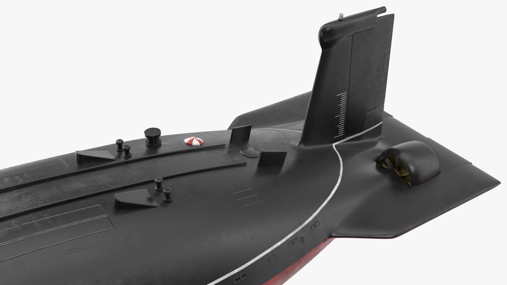 Russian Typhoon Class Submarine Model - TurboSquid 2027785