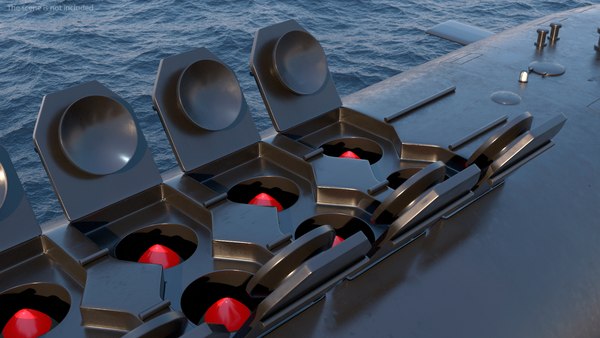 ロシアのタイフーン級潜水艦3Dモデル - TurboSquid 2027785