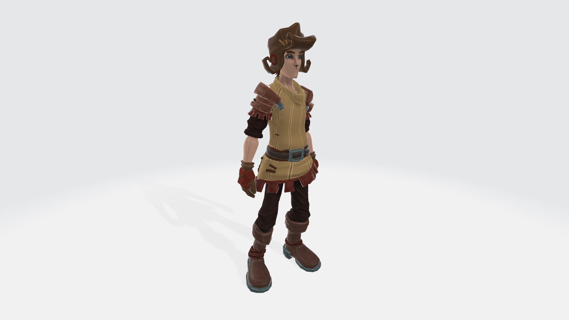 3D Male Squire Model - TurboSquid 2350194