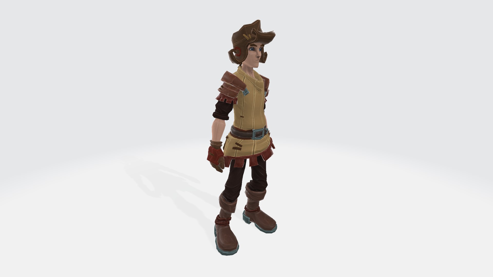 3D Male Squire Model - TurboSquid 2350194