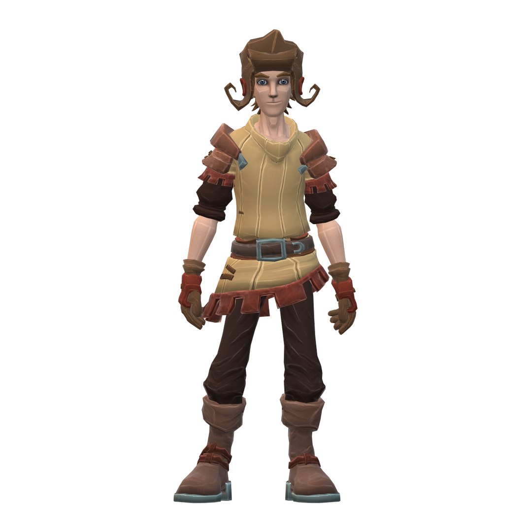 3D Male Squire Model - TurboSquid 2350194