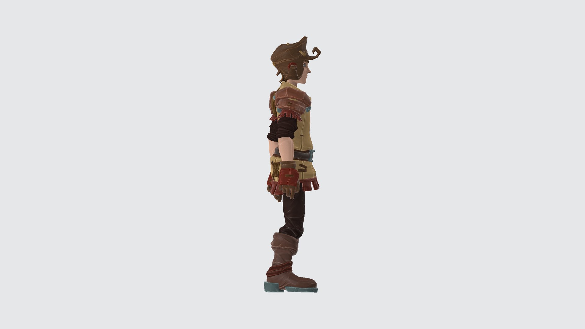 3D Male Squire Model - TurboSquid 2350194