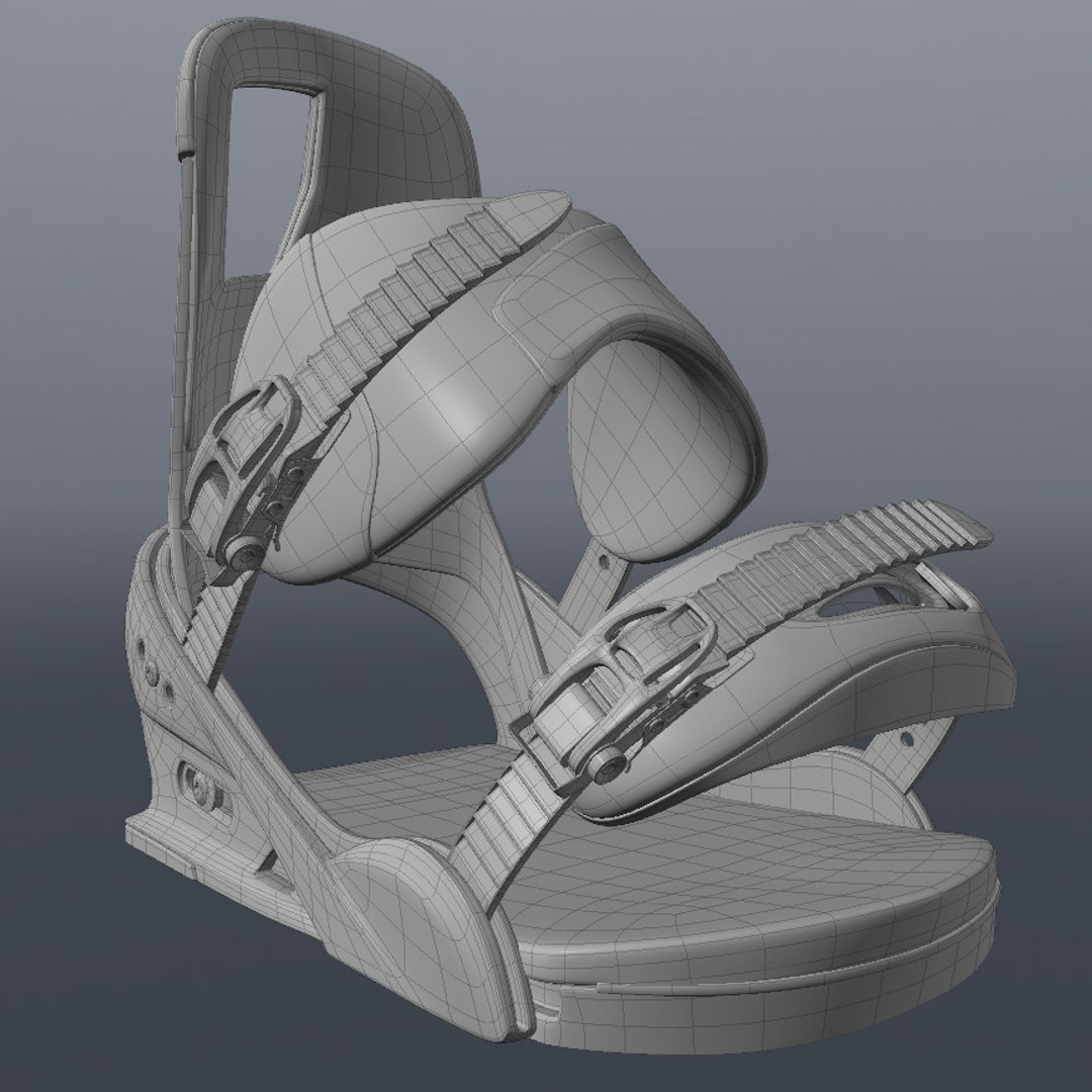 3d Model Burton Snowboard