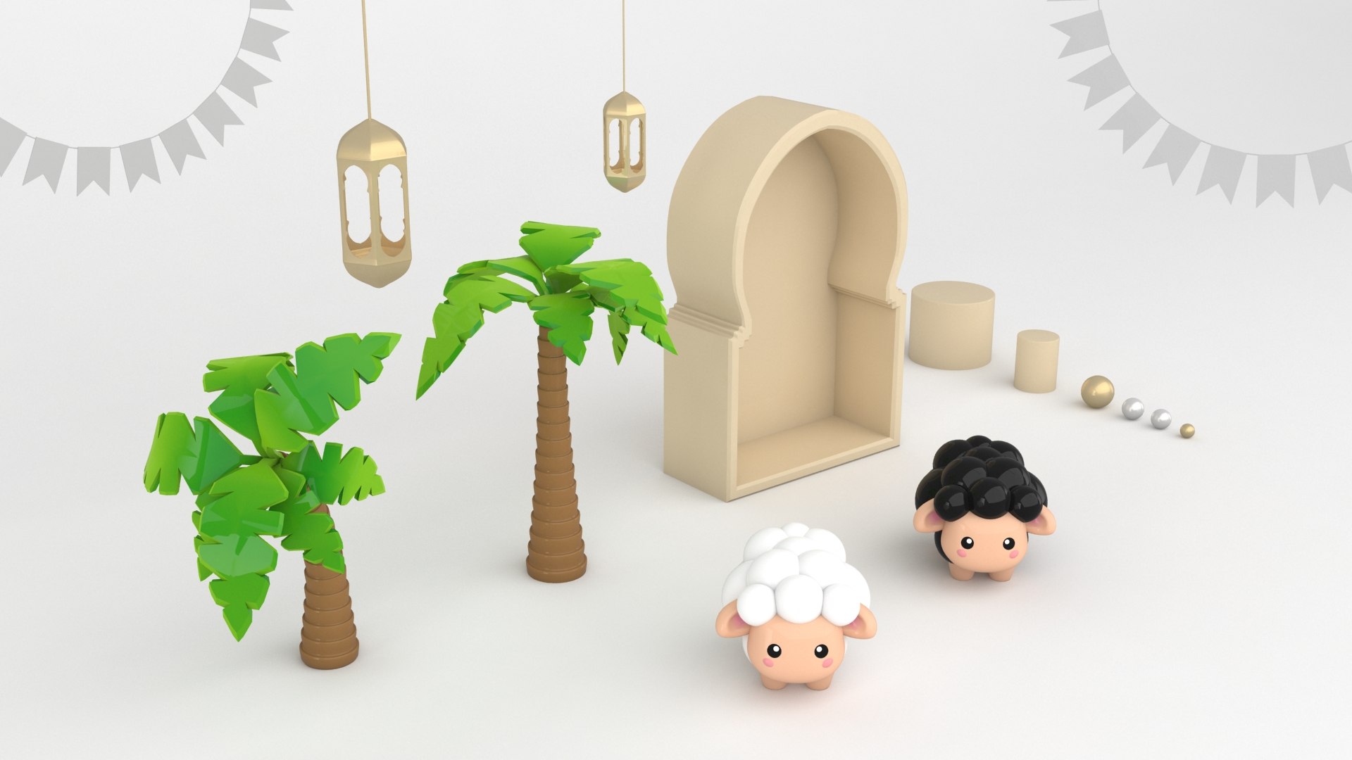 3D Adha Set Model - TurboSquid 1790229