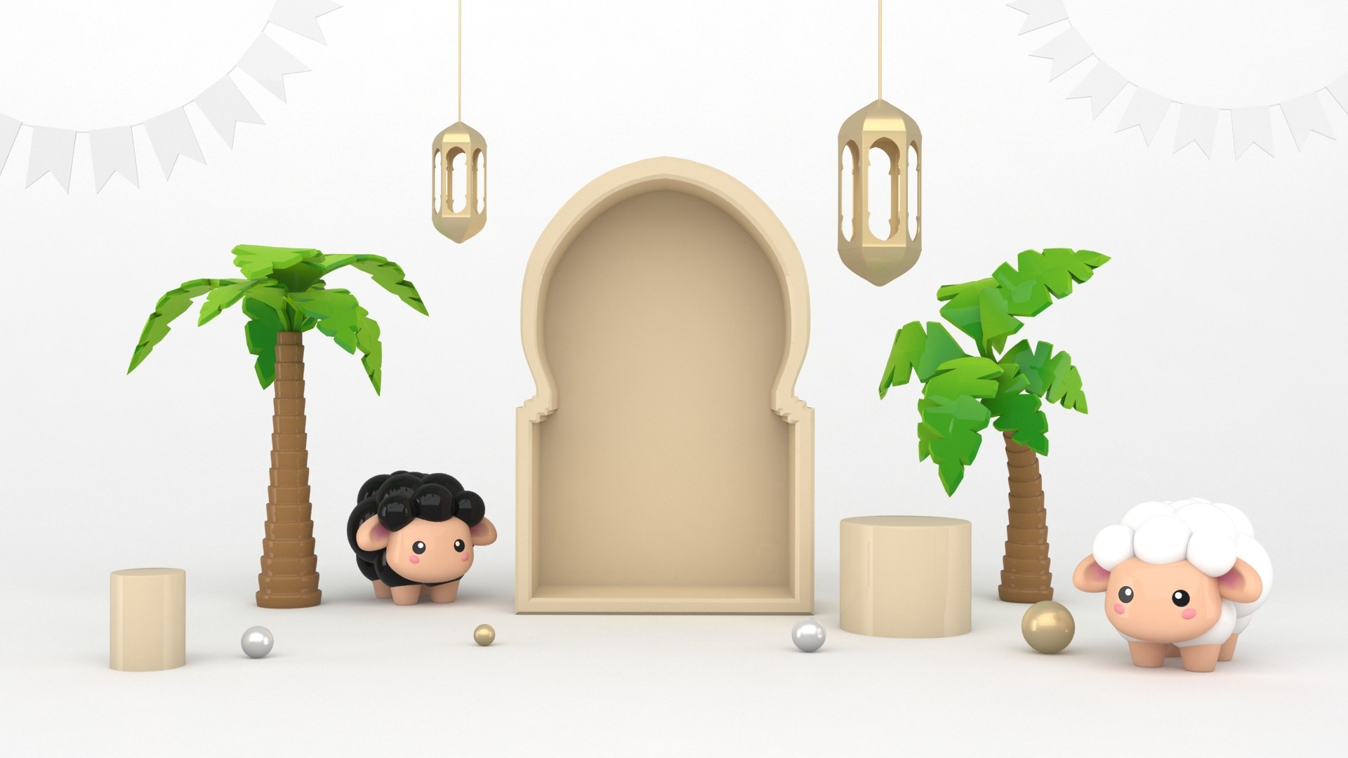 3D Adha Set Model - TurboSquid 1790229