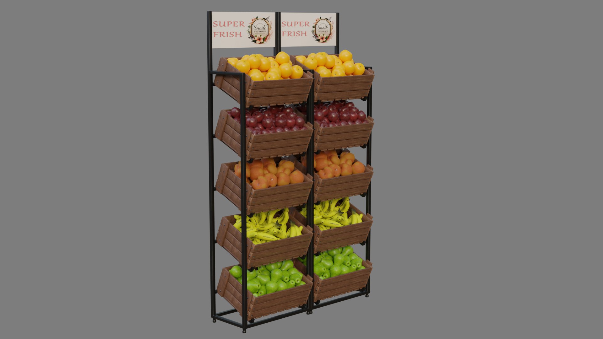 Food STANDS 3D Model - TurboSquid 2124508