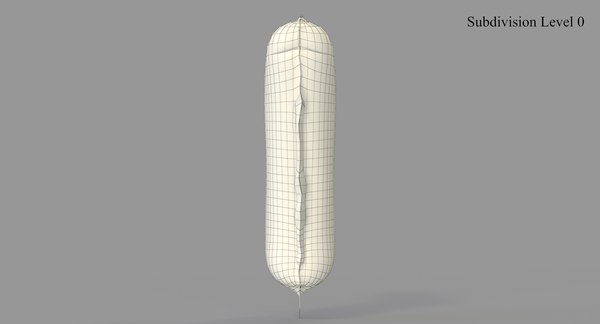 Balloon number seven 3D model - TurboSquid 1318097