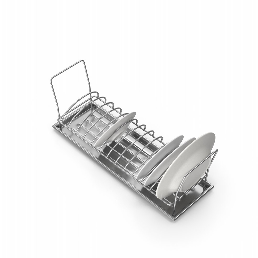3D Dish Drying Rack Model - TurboSquid 2025702