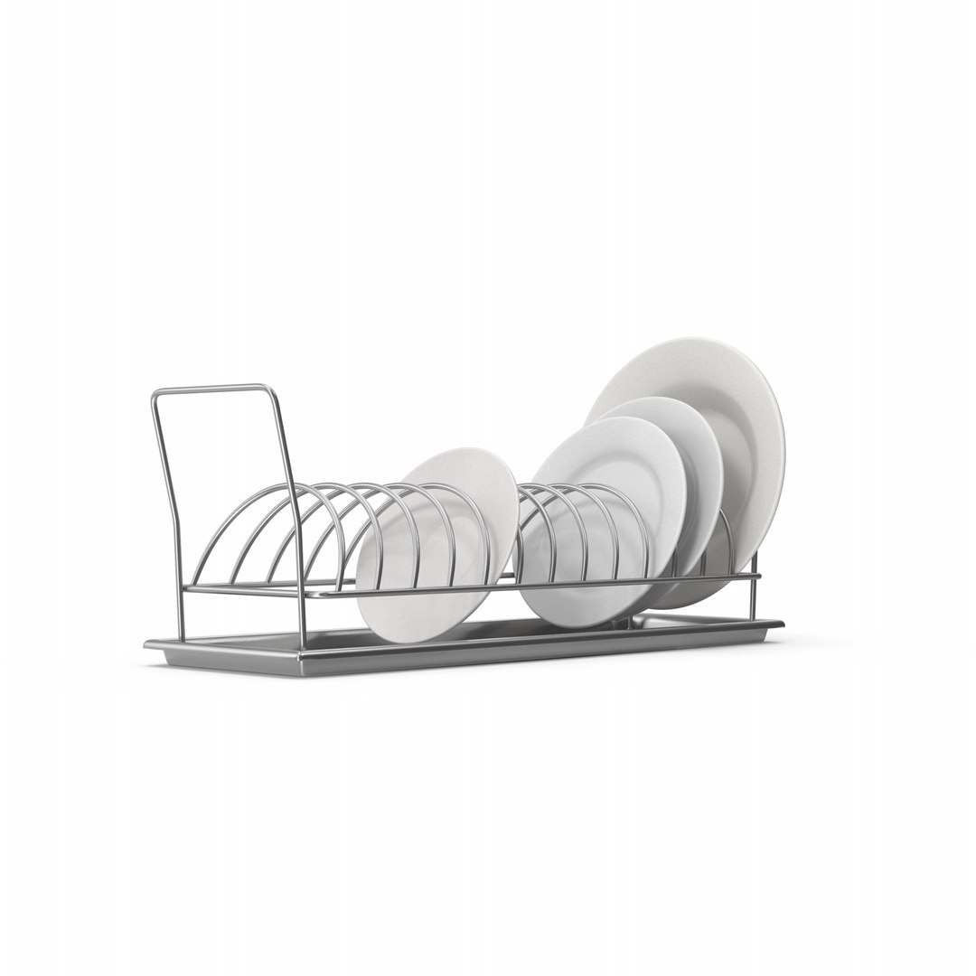 3D Dish Drying Rack Model - TurboSquid 2025702