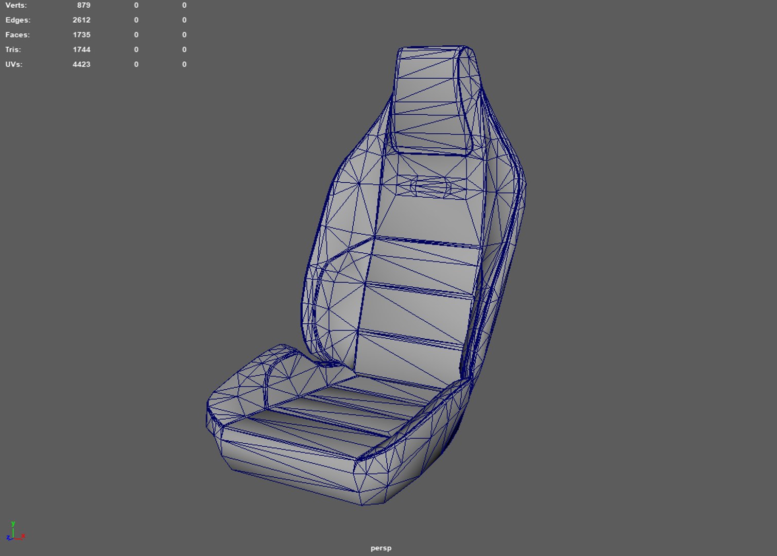 3D Car Seat Pack 02 - TurboSquid 1830735