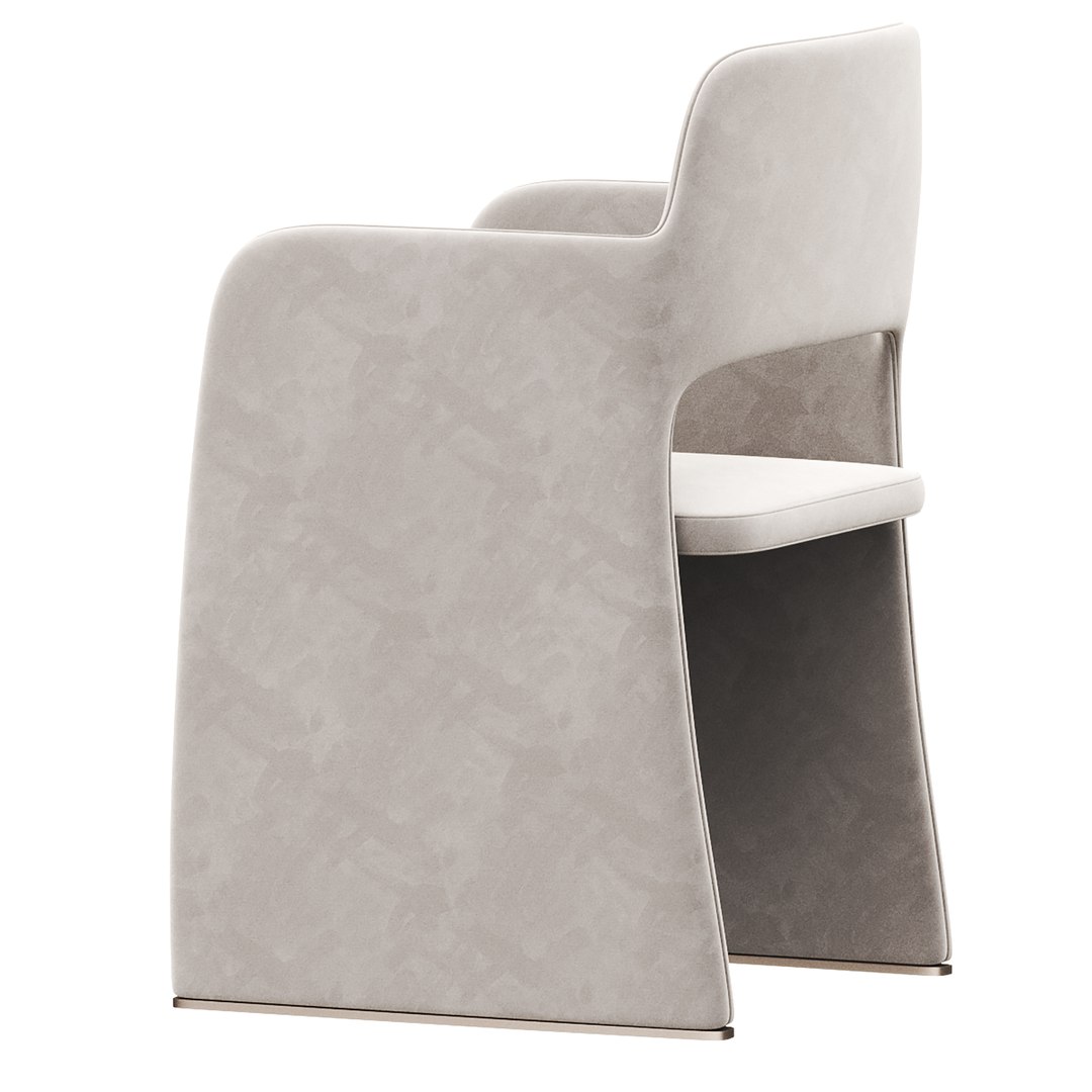 3D ECHO Chair With Armrests Model - TurboSquid 1893633