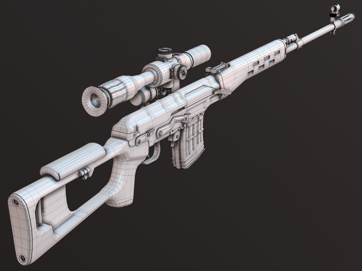 SVD 3D Model - TurboSquid 2022719