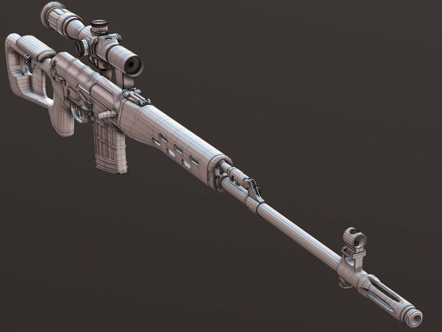 SVD 3D Model - TurboSquid 2022719