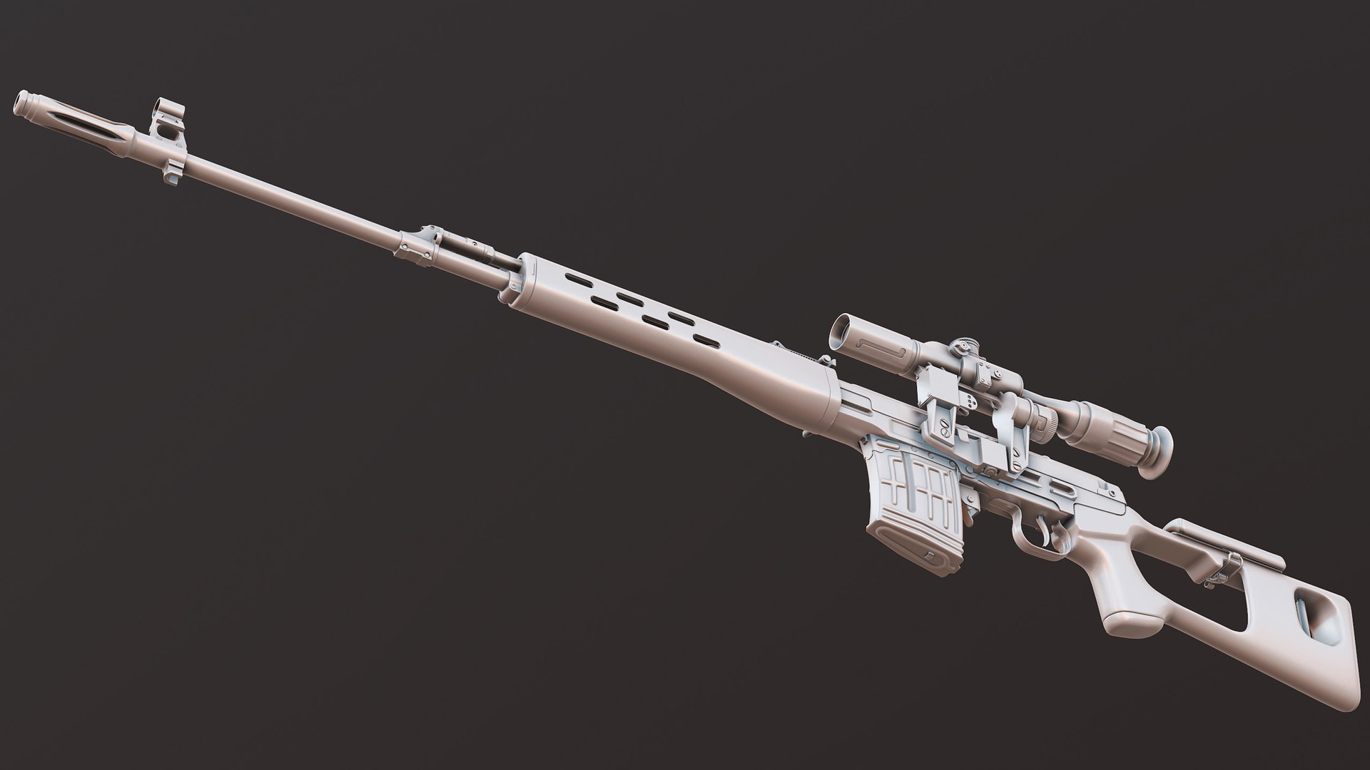 SVD 3D Model - TurboSquid 2022719