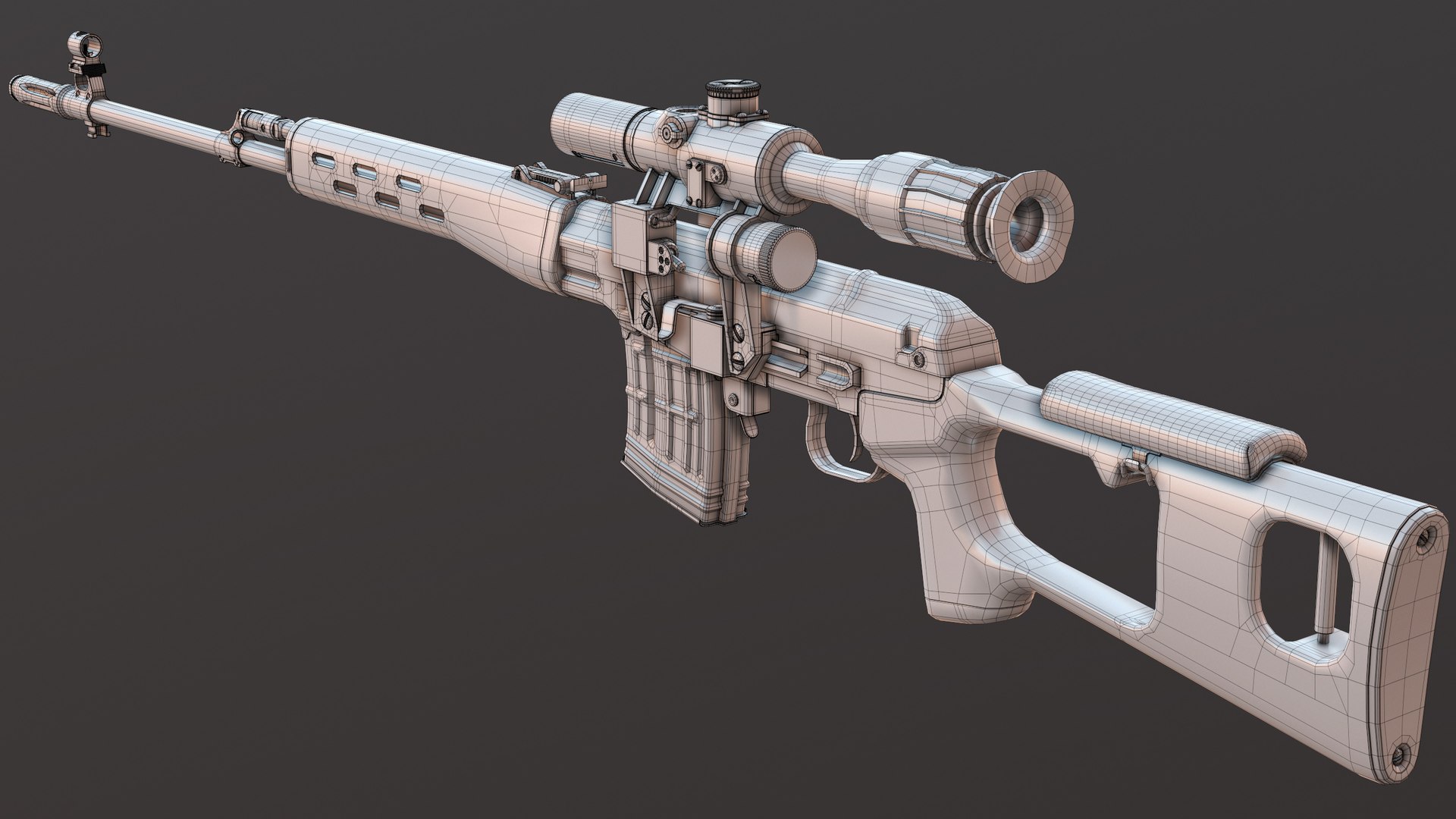 SVD 3D Model - TurboSquid 2022719