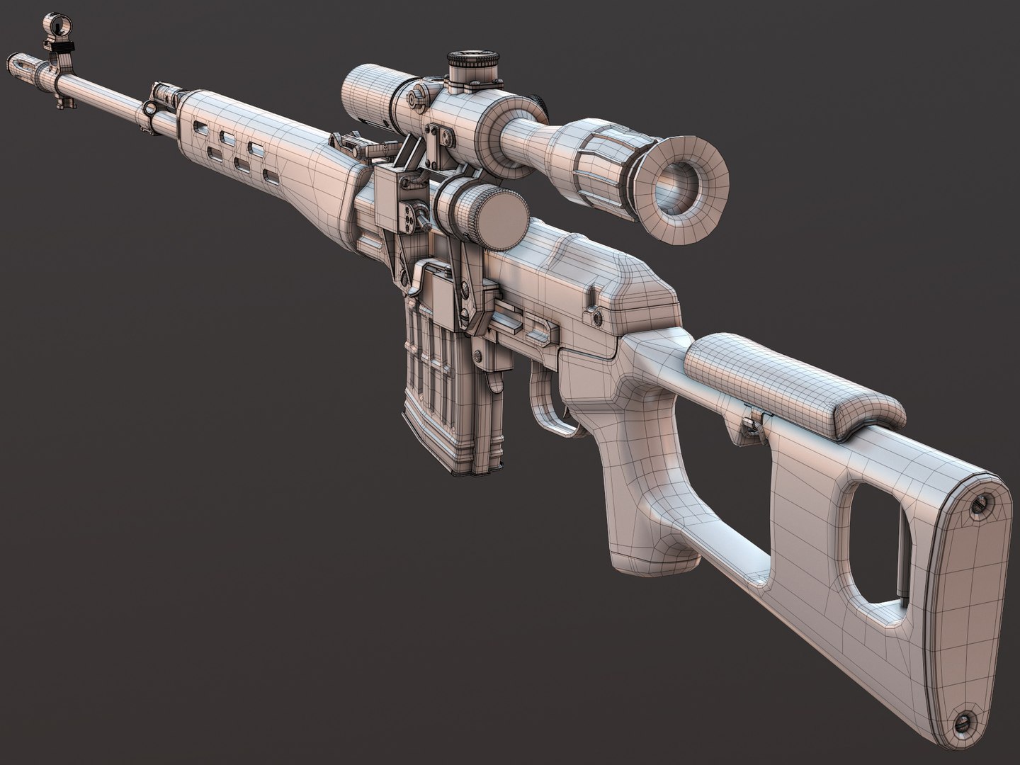 SVD 3D Model - TurboSquid 2022719