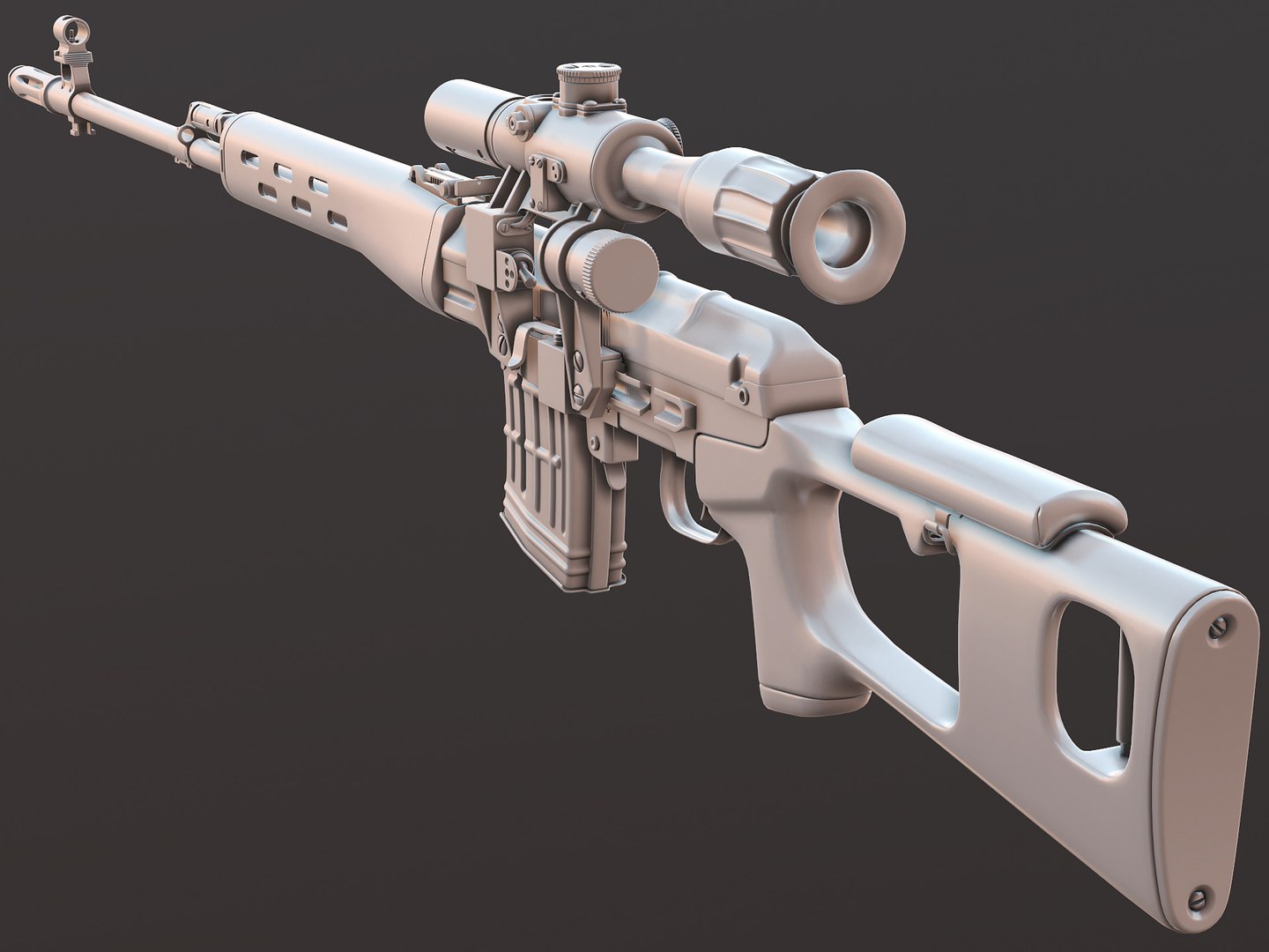 SVD 3D Model - TurboSquid 2022719