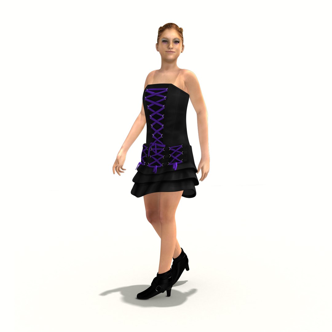 3d Goth Girl