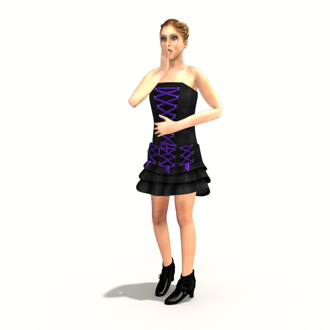 3d Goth Girl
