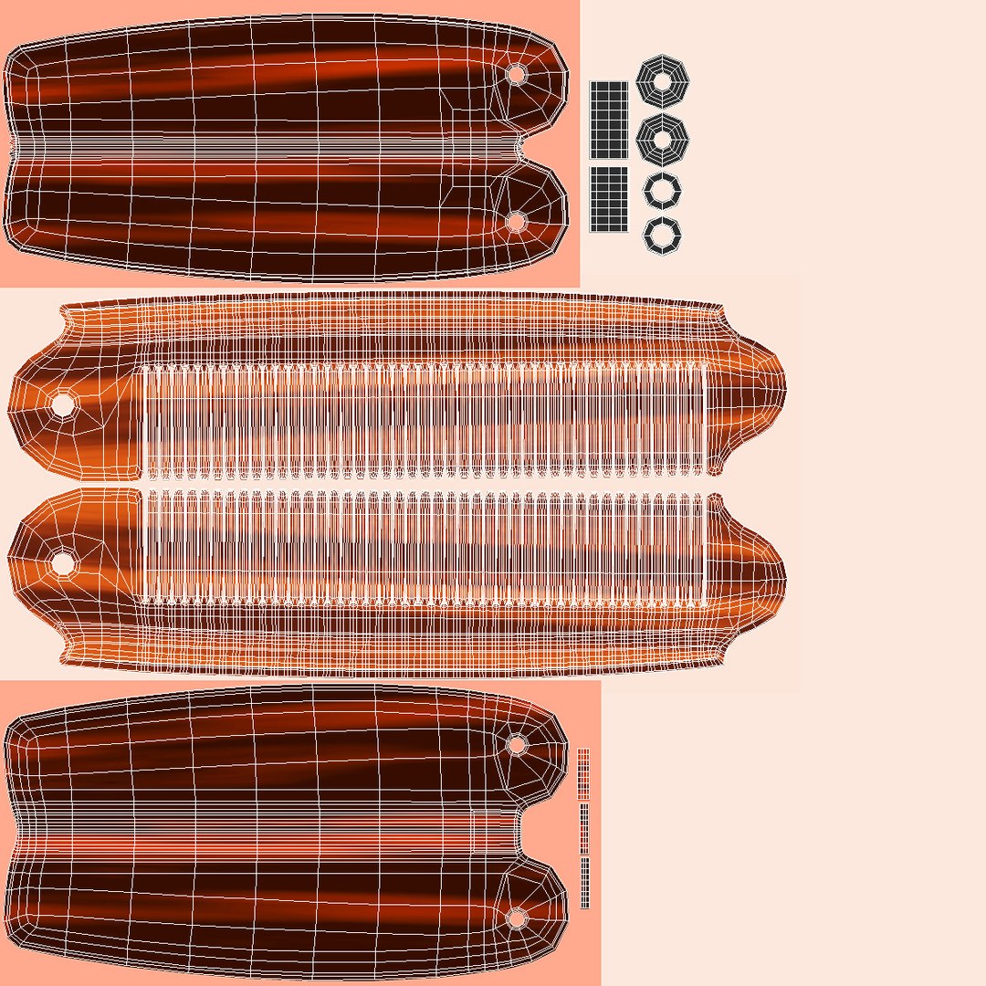 Combs Collection 2 3D Model - TurboSquid 2122508