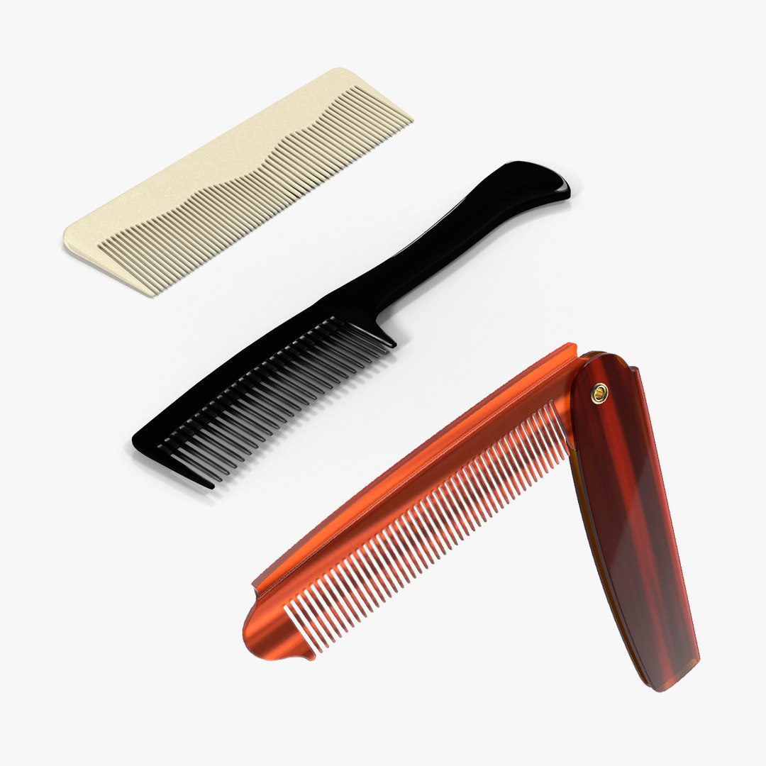 Combs Collection 2 3D Model - TurboSquid 2122508