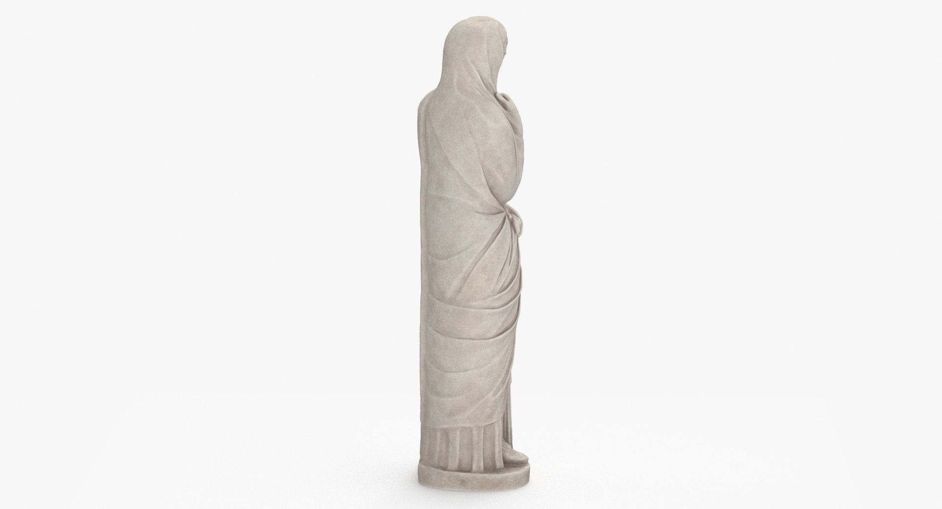 3D Roman Noble Woman Statue - TurboSquid 2176809