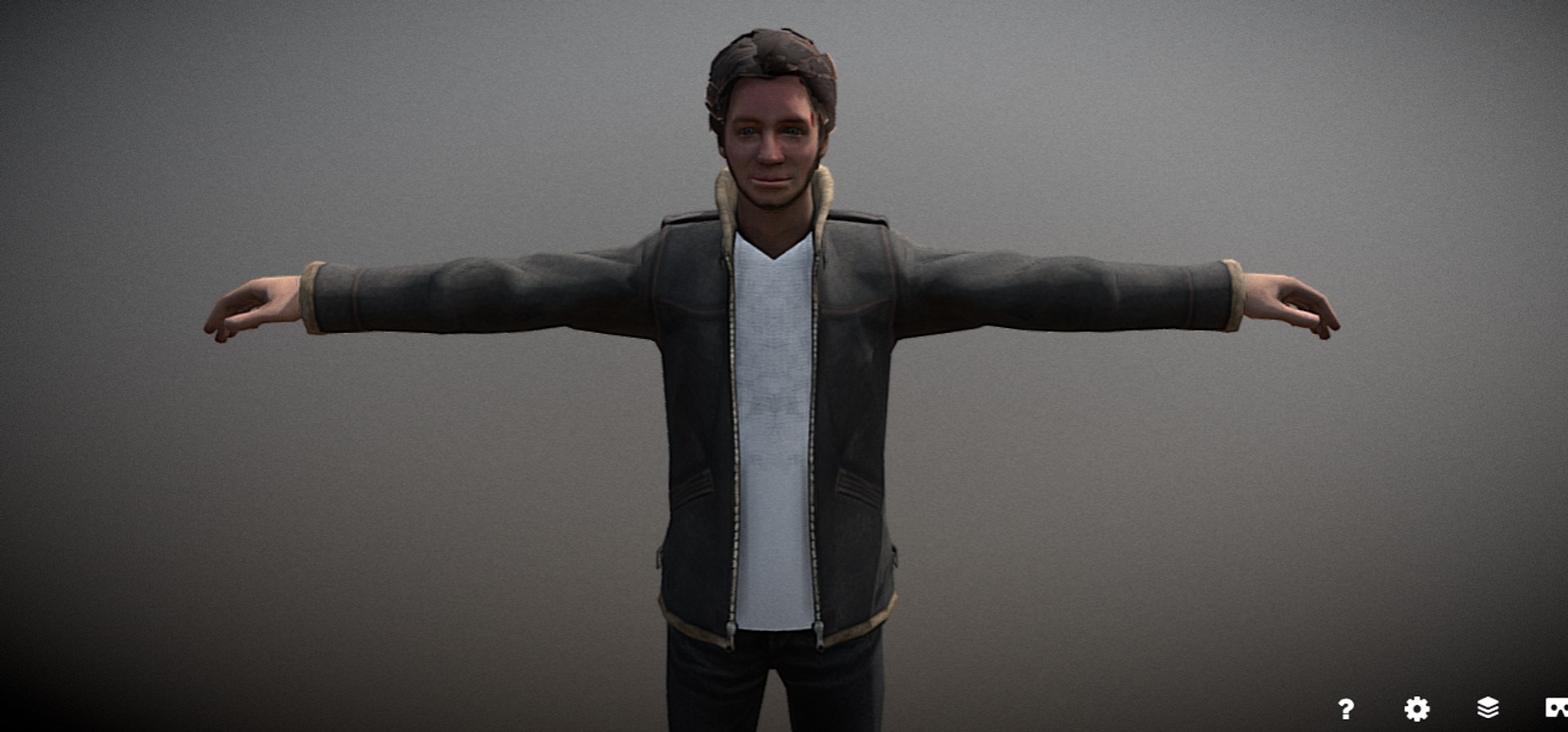 Horror male 3D model - TurboSquid 1341583