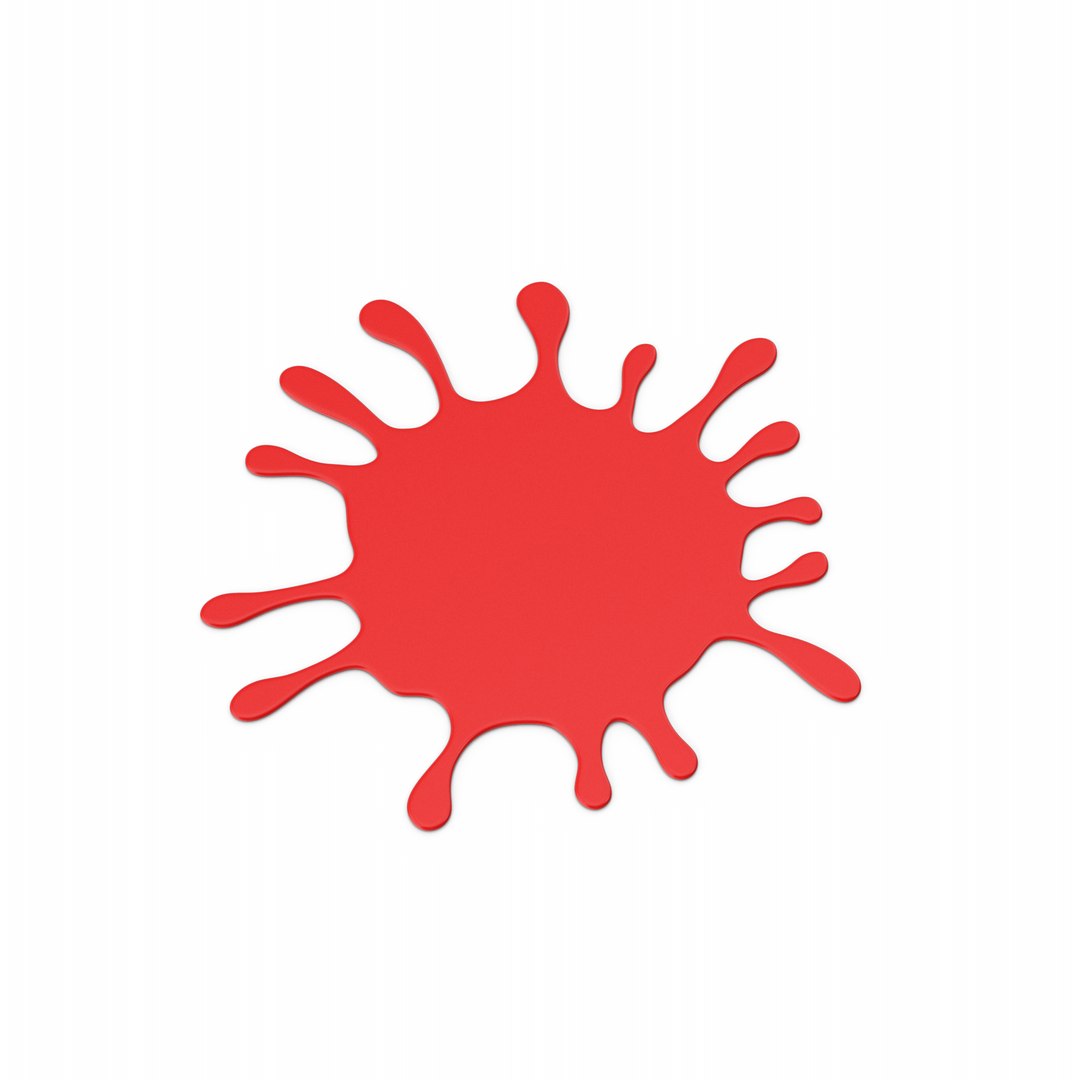 3D Red Splash - TurboSquid 1975158