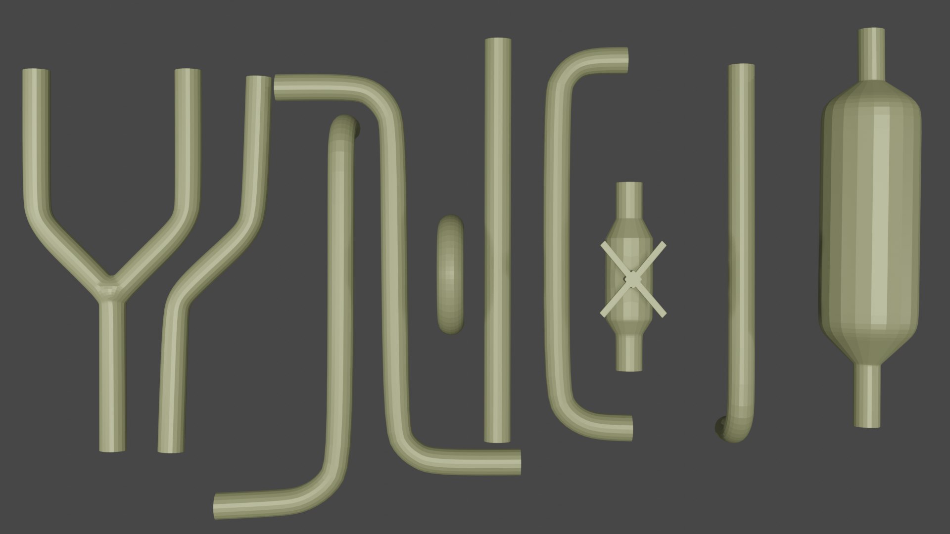 3d Pipe Pipeline Model Turbosquid 1335972