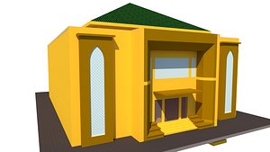 Download 3D Mosque SketchUp Models - TurboSquid