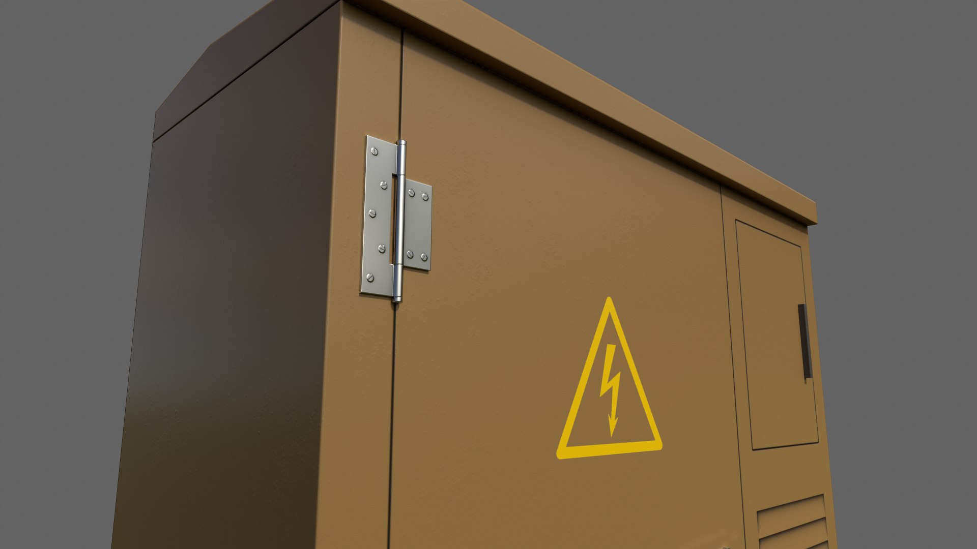 3D PBR Electric Box Brown - TurboSquid 1753825