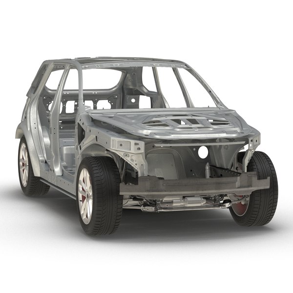 modelo 3d Marco de SUV con chasis 3 aparejado para Cinema 4D ...