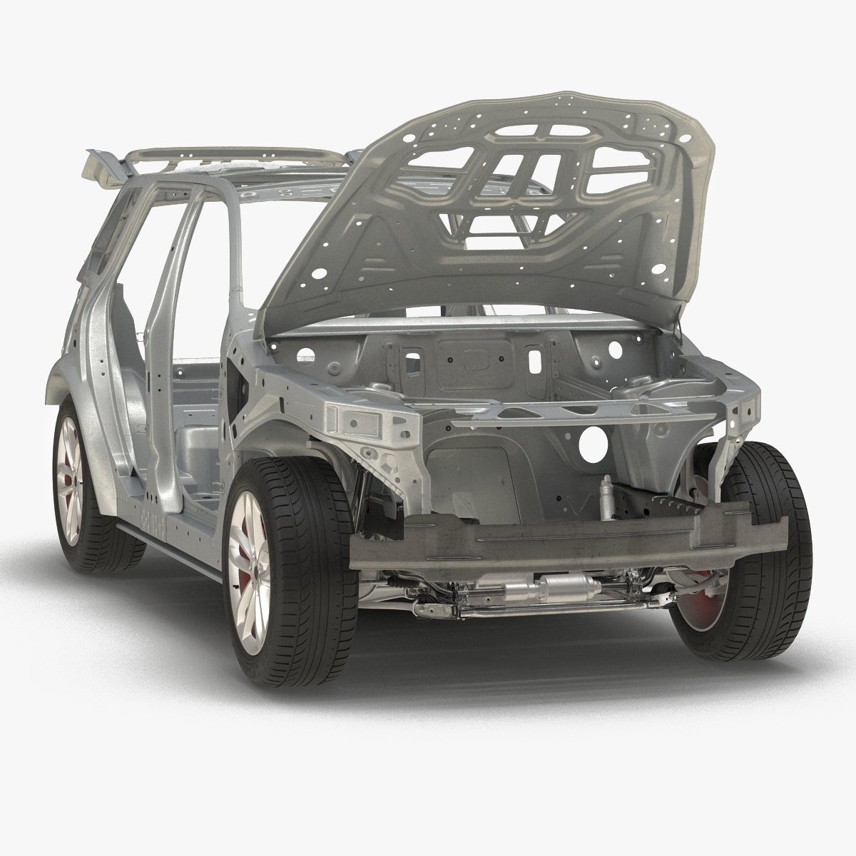 3D model suv frame chassis 3 - TurboSquid 1504547