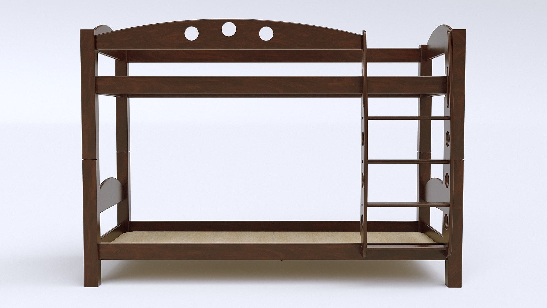 Two-level Bed 3D - TurboSquid 1973942